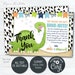 EDITABLE Dinosaur Birthday Thank You Card, Dinosaur Thank You Card ...