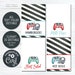EDITABLE Video Game Party Food Label Tent Cards, Video Game Label ...