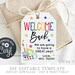 EDITABLE First Day of School Printable Tag Back to School - Etsy Canada