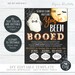 EDITABLE You've Been Booed Halloween Advertising Flyer, You've Been ...