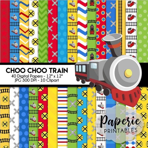 Train Scrapbook - Etsy
