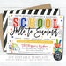 EDITABLE End of School Party Invitation, Summer Party End of School ...