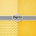 Yellow & White Pattern Digital Paper 8.5x11 Digital - Etsy
