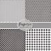 Gray & White Pattern Digital Paper - 12x12 Digital Scrapbooking Paper ...