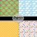 Hello Summer Digital Paper 12x12 Digital Scrapbooking Paper - Etsy