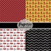 Firefighter Digital Paper 12x12 Digital Scrapbooking Paper 50 Papers ...