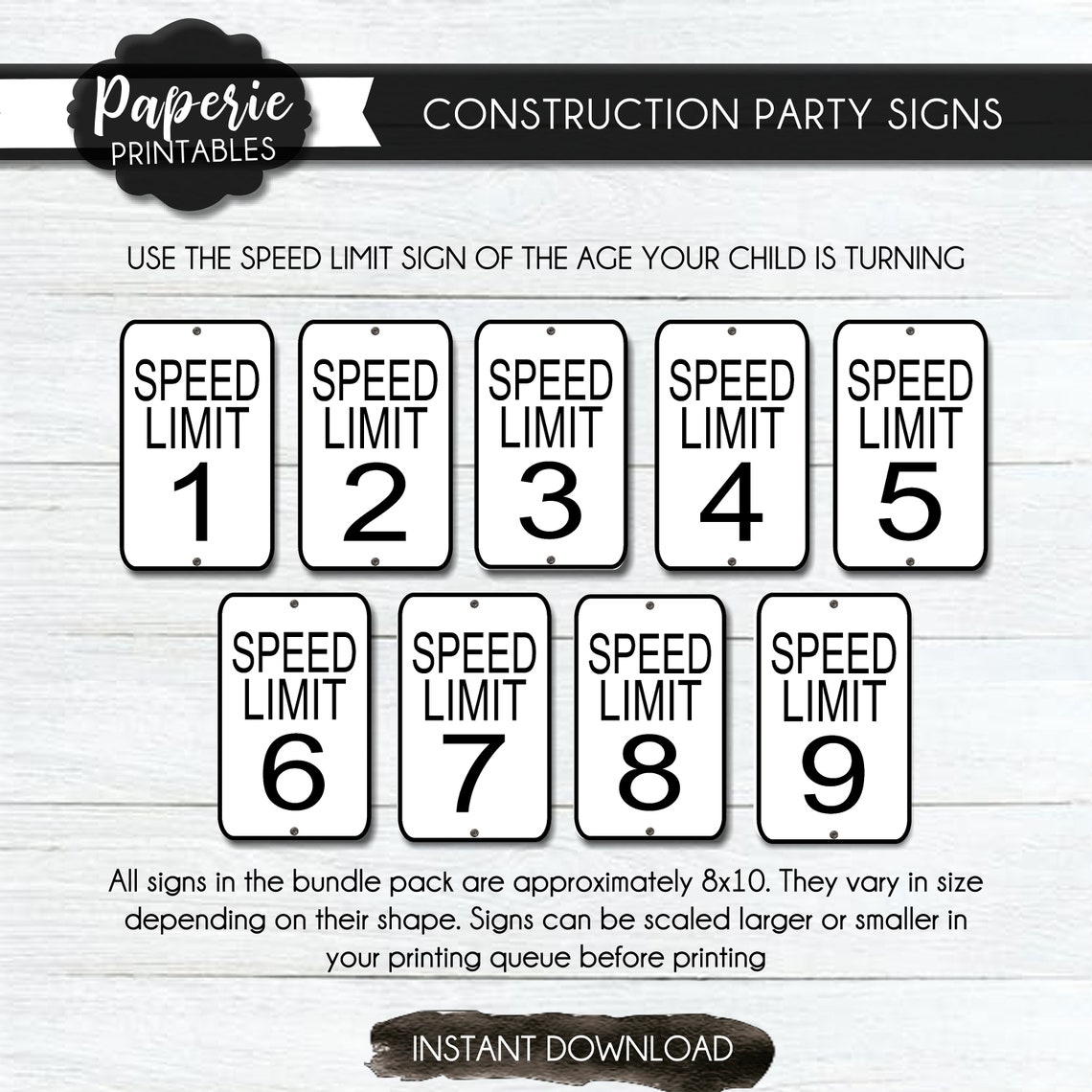Construction Party Signs Under Construction Party - Etsy