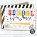 EDITABLE Back to School Open House Back to School Meet Your Teacher ...