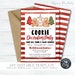 EDITABLE Christmas Cookie Exchange Invitation Holiday Cookie Decorating ...