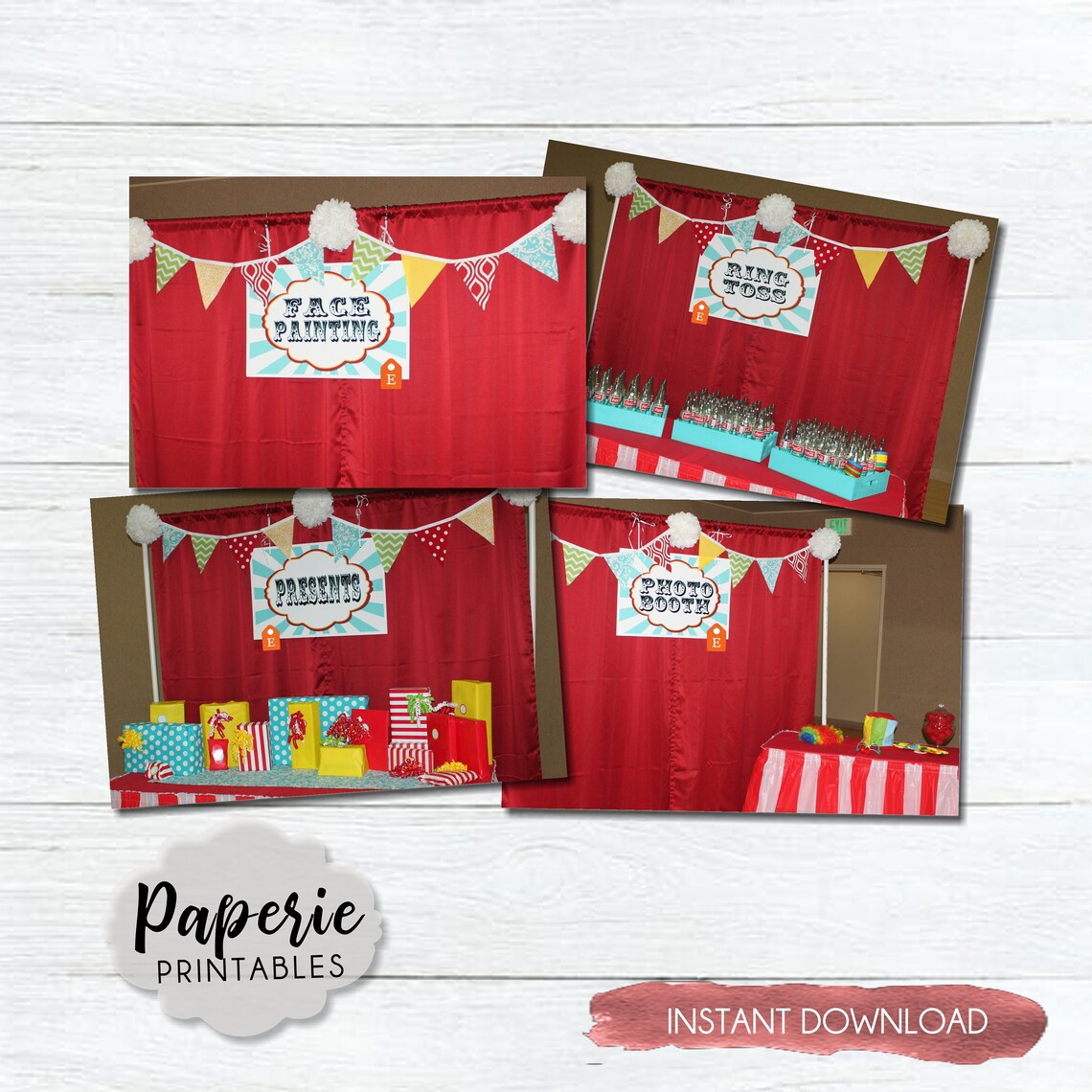 Carnival Party Signs Circus Party Signs Carnival Baby - Etsy