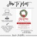 EDITABLE Wreath Sale Fundraiser Flyer, Christmas Wreath Sale Fundraiser ...