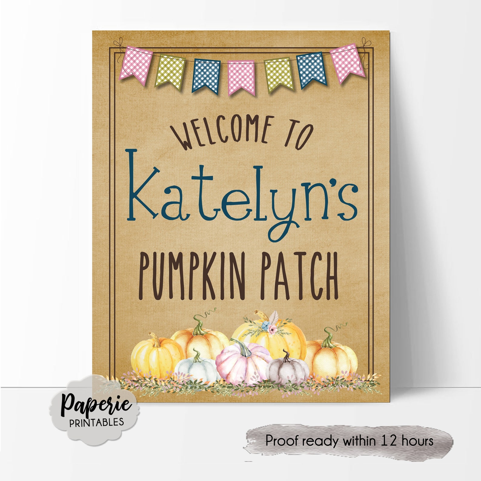 Pumpkin Party Welcome Sign Pumpkin Welcome Sign Welcome to - Etsy
