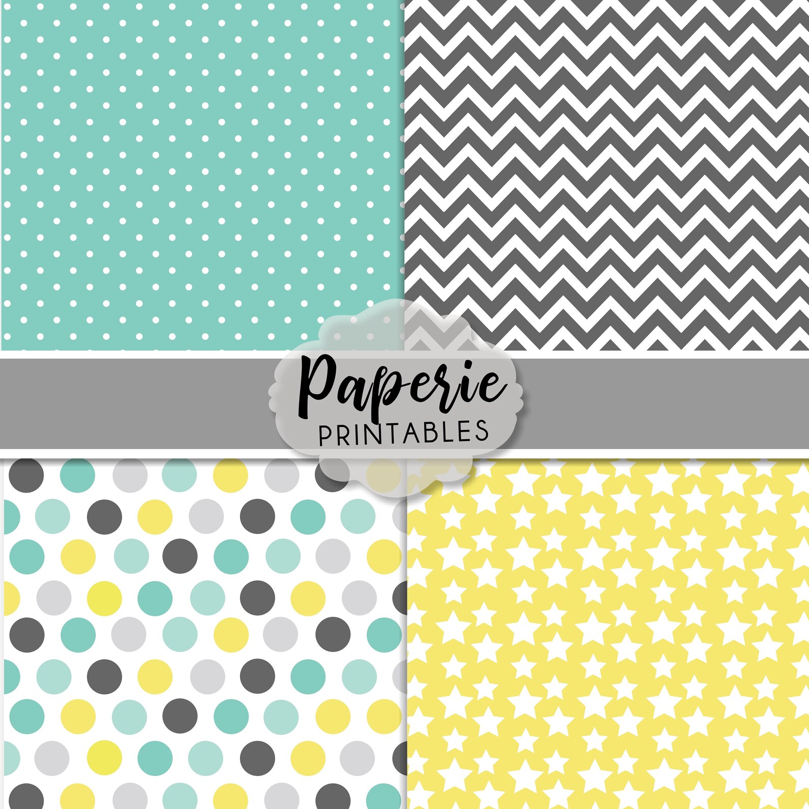 Twinkle Twinkle Little Star Pattern Digital Paper 12x12 | Etsy