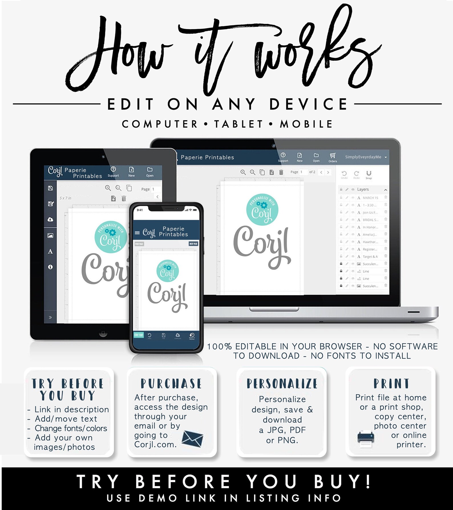 EDITABLE Company Party Invitation Client Appreciation Party - Etsy