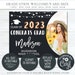 EDITABLE Graduation Yard Sign Class of 2023 Graduation Sign - Etsy