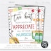 EDITABLE Taco 'bout Nurse Appreciation Table Sign, Nurse Appreciation ...
