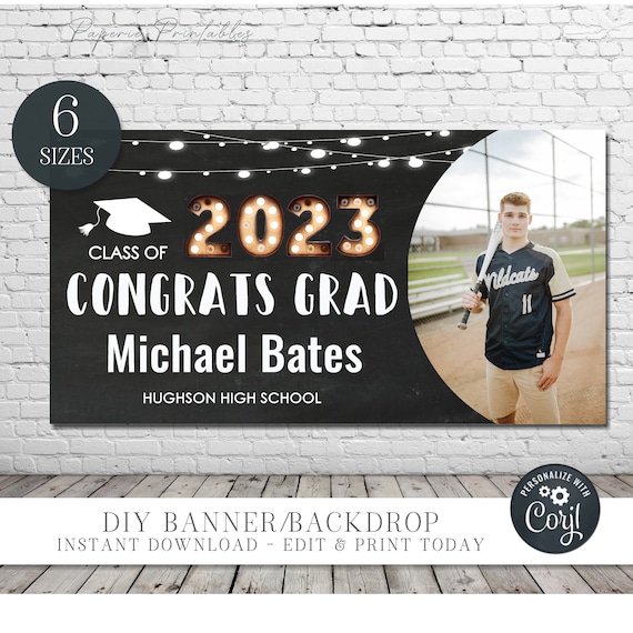 Diy Graduation Banner