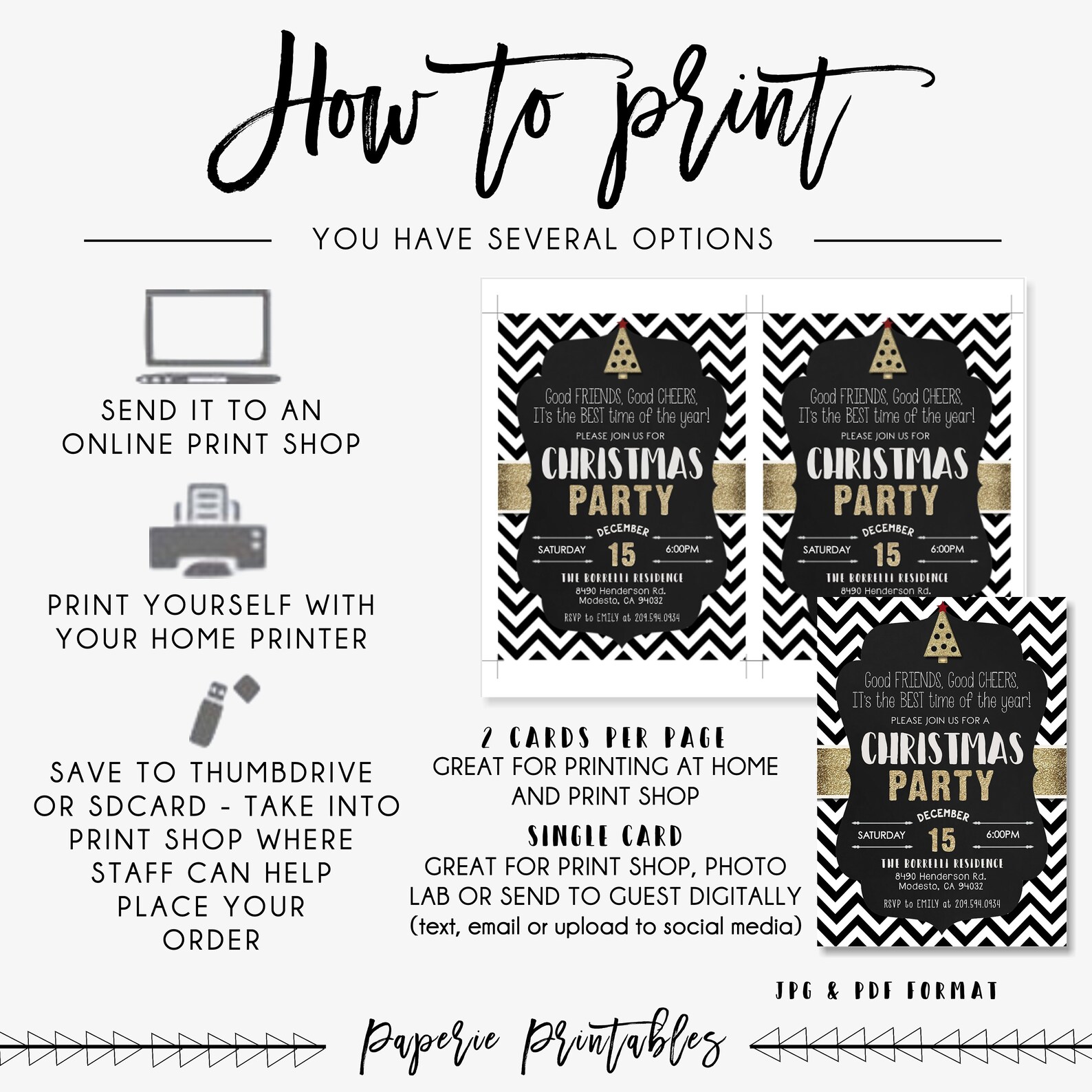 EDITABLE Christmas Party Invitation Template Good Friends Etsy EDITABLE Christmas Party Invitation Template Good Friends Etsy