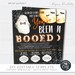 EDITABLE You've Been Booed Halloween Advertising Flyer, You've Been ...