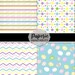 Easter Digital Paper - Easter Pattern 12x12 Digital Scrapbooking Paper ...