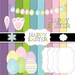 Easter Digital Paper - Easter Pattern 12x12 Digital Scrapbooking Paper ...