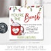 Editable Christmas You're the Bomb Gift Tag, Christmas Hot Chocolate ...