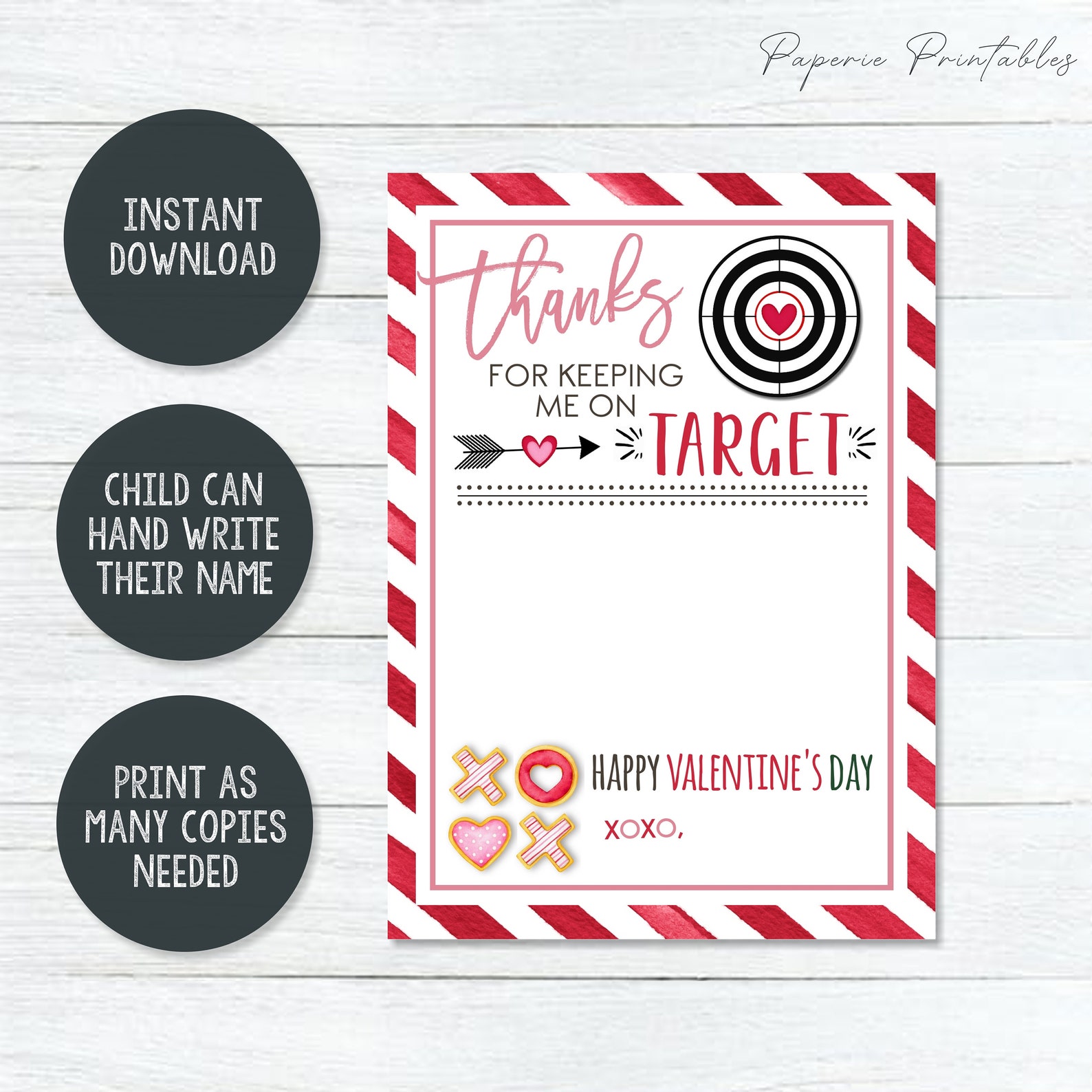 Valentine's Day Teacher Gift Card Holder Thanks for - Etsy