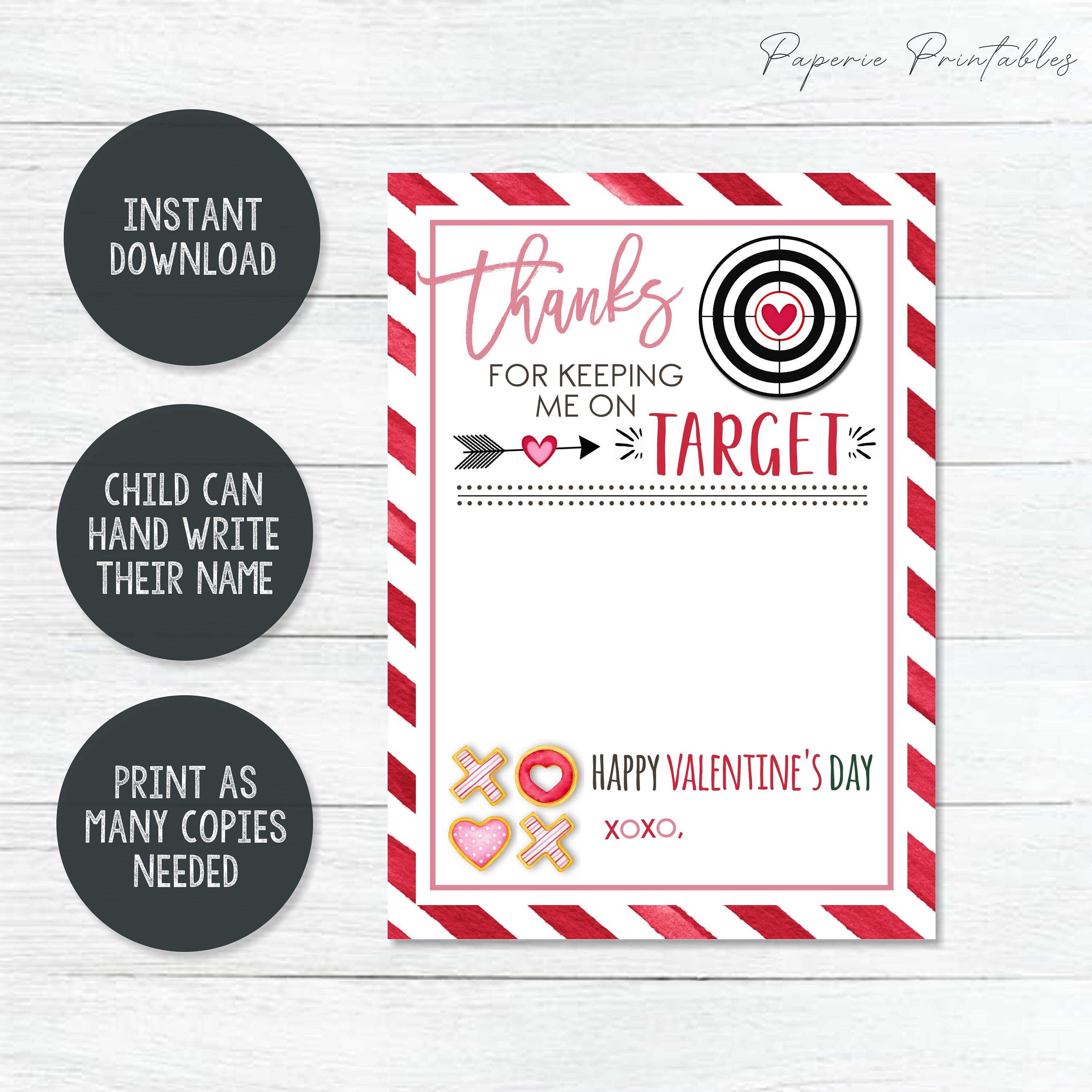 Valentine's Day Teacher Gift Card Holder Thanks for - Etsy