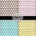 Polka Dot Glitter Digital Paper - 12x12 Digital Scrapbooking Paper - 20 ...