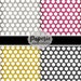 Polka Dot Glitter Digital Paper 12x12 Digital Scrapbooking - Etsy