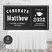 EDITABLE Graduation Banner, Graduation Yard Sign, Class of 2022 ...