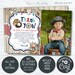 Editable Cowboy Birthday Thank You Card: Western Theme (DIY With Corjl ...