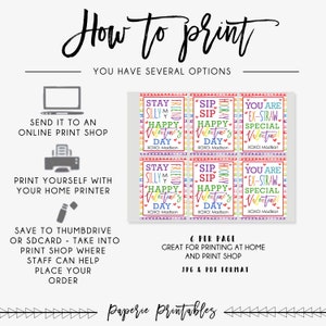 Editable Silly Straw Valentine Cards, Crazy Straw Valentine Tags, Ex ...