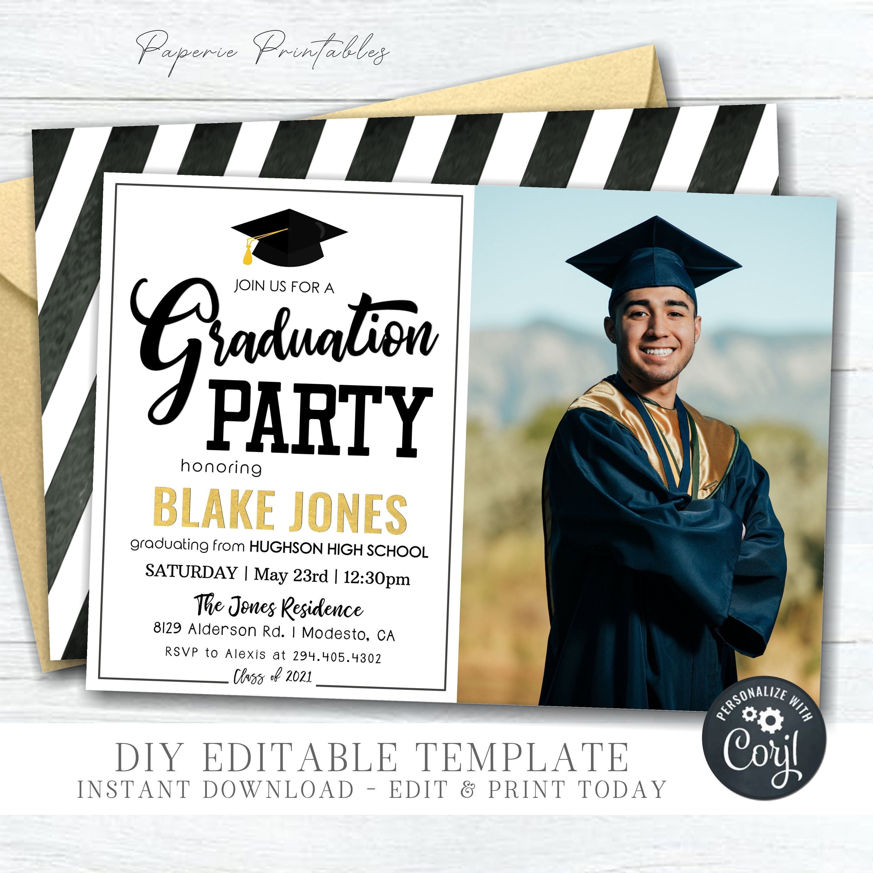 Graduation Invitations Templates Free Download