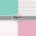 Twinkle Twinkle Little Star Pattern Digital Paper 12x12 Digital ...