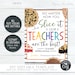 EDITABLE Teacher Appreciation Sign, Pie Teacher Appreciation Sign, No ...