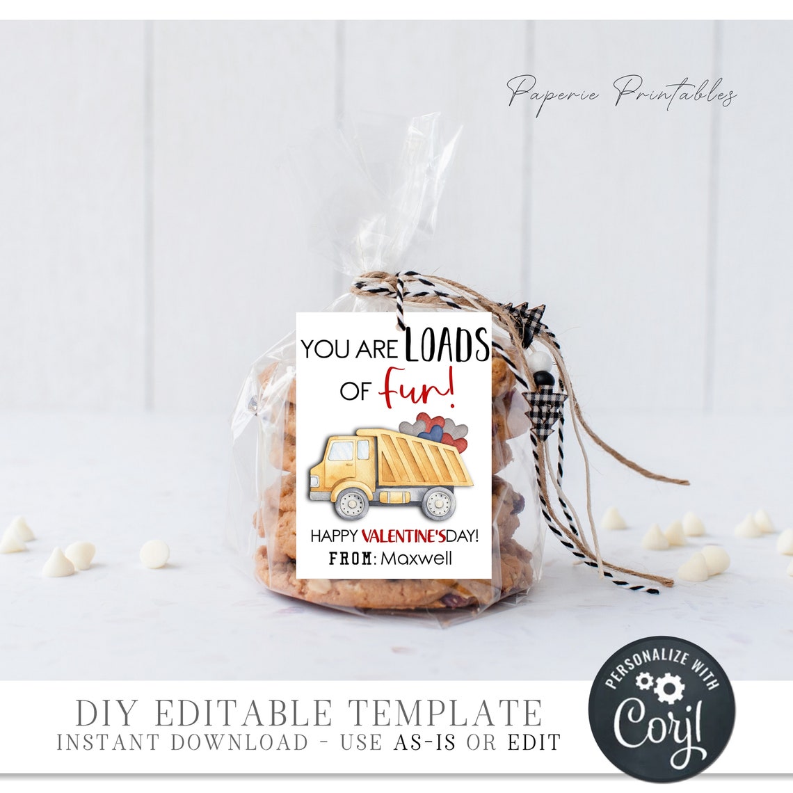 EDITABLE Transportation Valentine Cards Kid Valentine Cards - Etsy