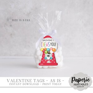 Gumball Valentine Cards, Kids Valentine Cards, Gumball Valentine ...