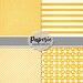 Yellow & White Pattern Digital Paper 8.5x11 Digital - Etsy