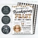EDITABLE Thanksgiving Party Template Friendsgiving Dinner Printable ...