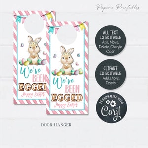 EDITABLE You've Been Egged Easter Game Printables, Easter Game, Easter ...