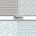 Snow Day Digital Paper 12x12 Digital Scrapbooking Paper 30 - Etsy