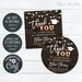 EDITABLE Graduation Gift Tags, Country Graduation Tags, Graduation ...