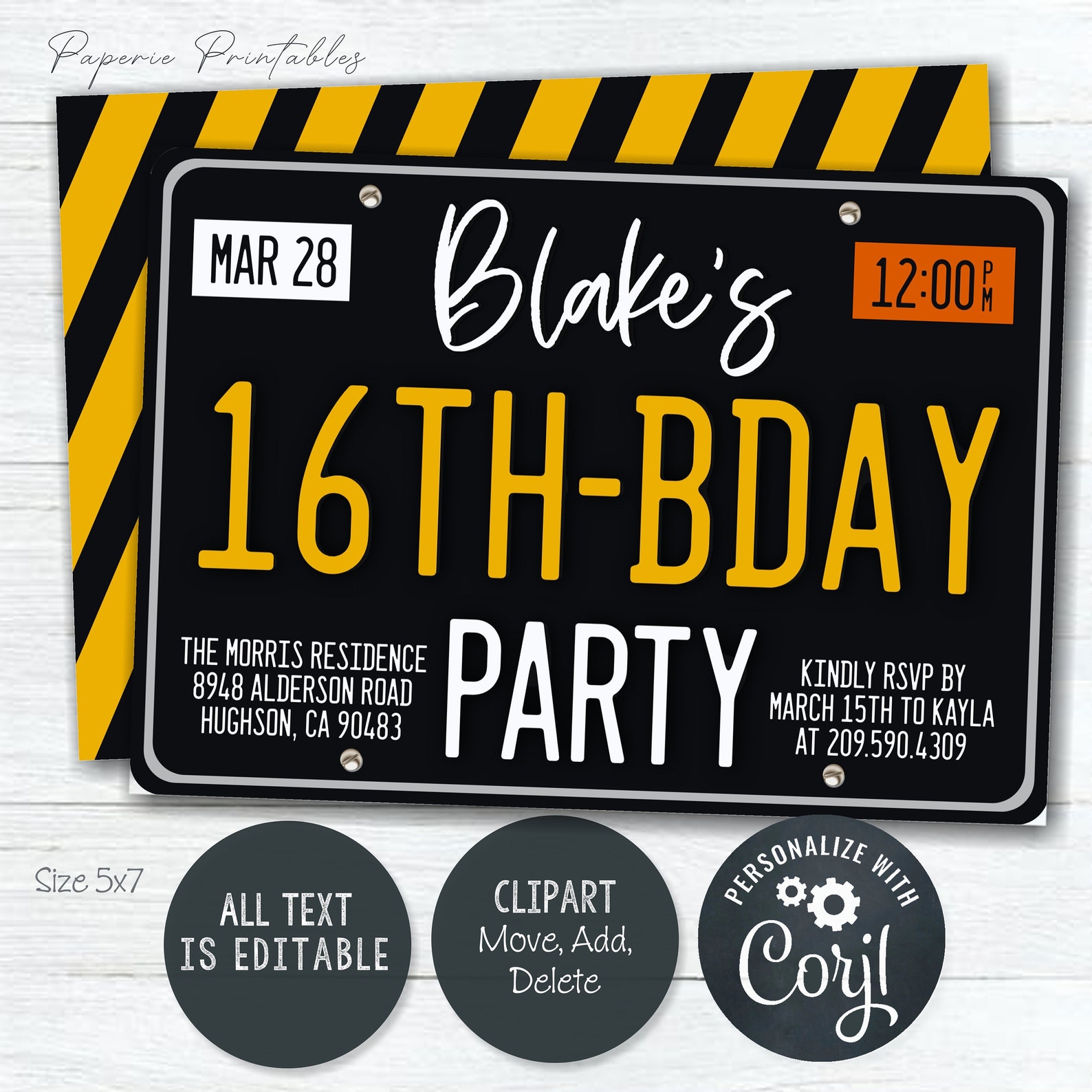 Happy Birthday License Plate Images at James Jain blog