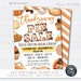 EDITABLE Thanksgiving Pie Sale Flyer, Thanksgiving Pie Fundraising ...