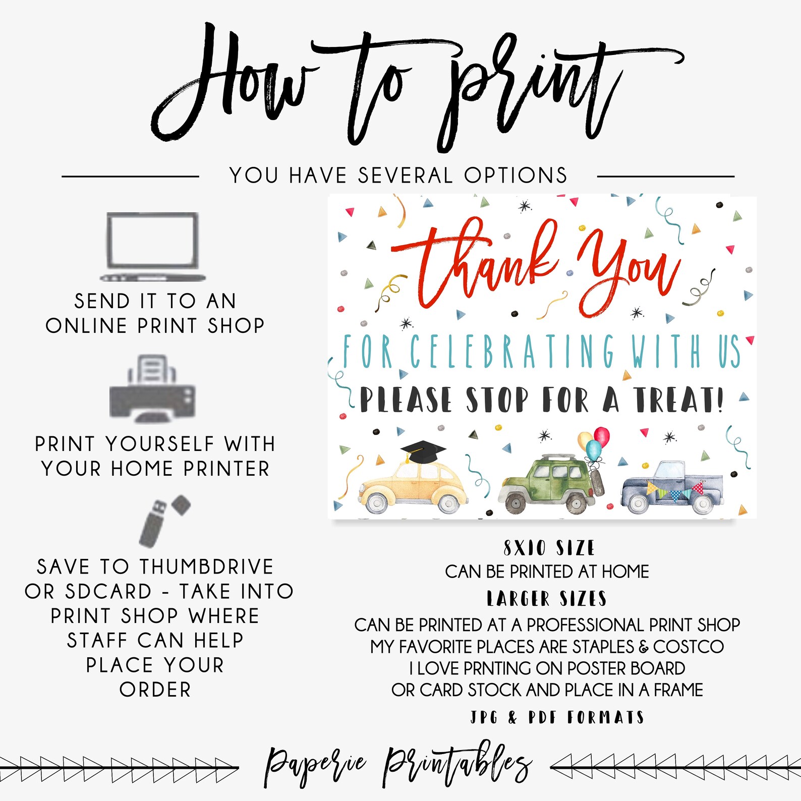 Drive By Graduation Parade Drive By Parade Sign Graduation | Etsy