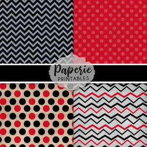 Pirate Digital Paper - 8.5x11 Digital Scrapbooking Paper - 30 Papers ...