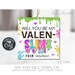 EDITABLE Slime Valentine Cards, Valen-slime Cards, School Valentine ...