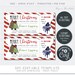 EDITABLE Piano Lessons Coupon Christmas Gift, Christmas Gift Piano ...