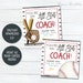 EDITABLE Coach Appreciation Gift Tag, Baseball Coach Appreciation Tag ...